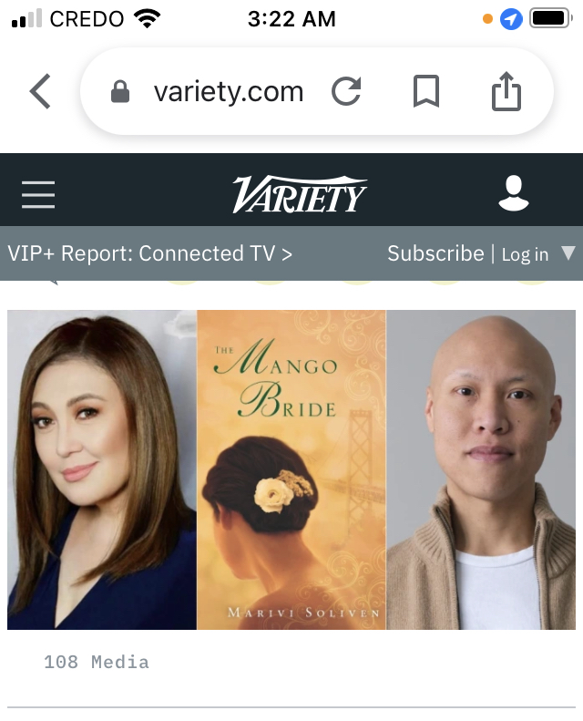 The Mango Bride is Going to the Movies – Marivi Soliven