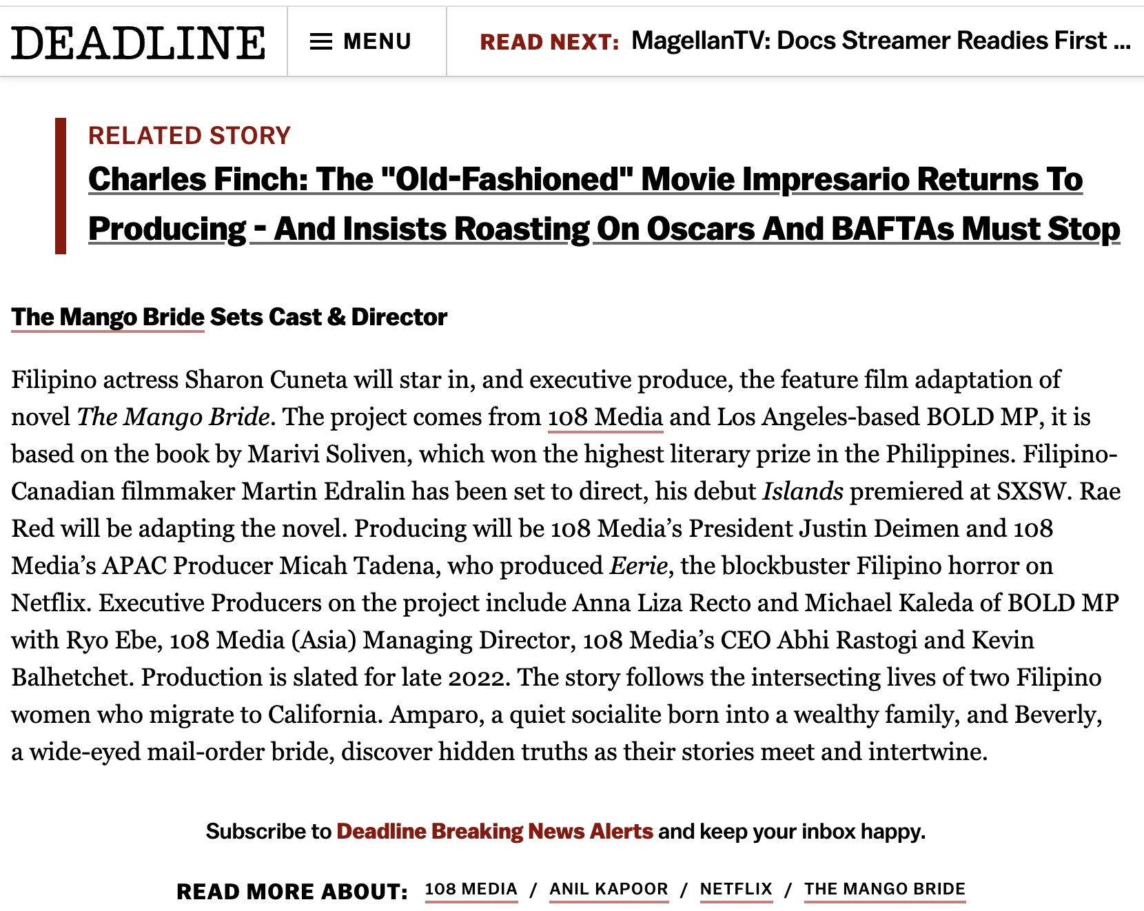 The Mango Bride Update – Marivi Soliven